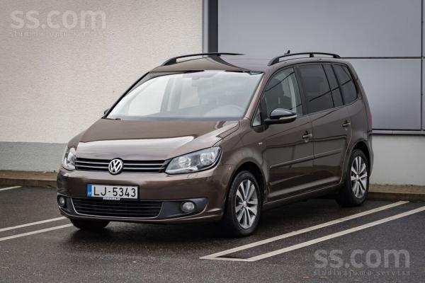 Brūns Volkswagen Touran 2012 Rīga, ar dzinēja tilpumu 1.60 L un nobraukumu 283 tūkst. km par 5850 €, foto 1 vietnē AUTOMOTO.COM.LV