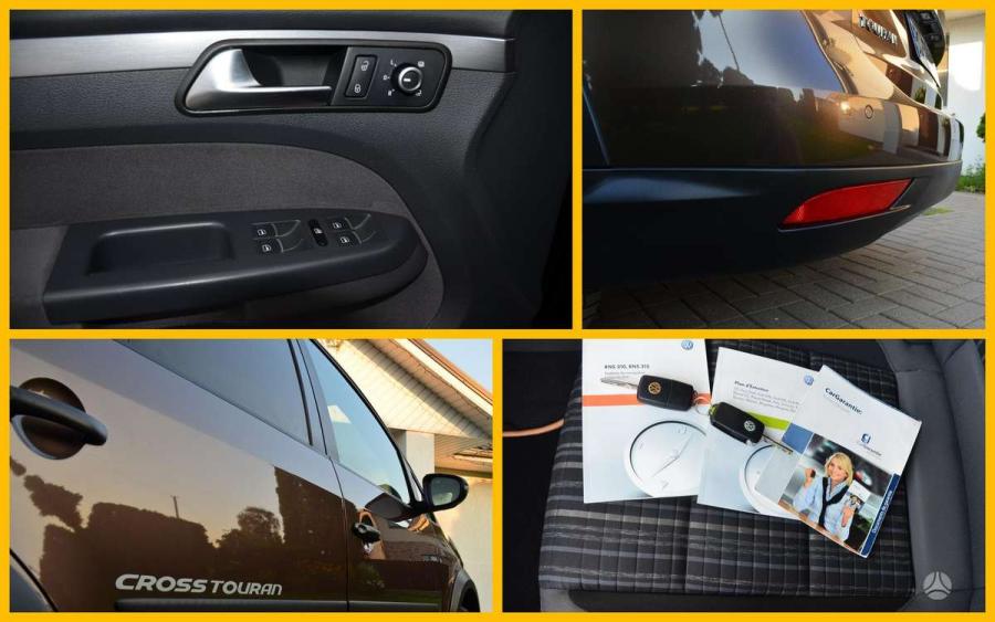 Brūns Volkswagen Touran 2012 Kauņa, ar dzinēja tilpumu 2.00 L un nobraukumu 185 tūkst. km par 6950 €, foto 28 vietnē AUTOMOTO.COM.LV