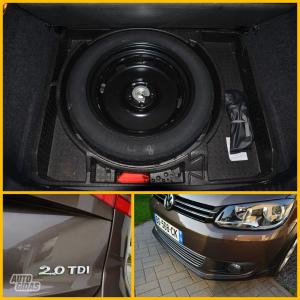 Brūns Volkswagen Touran 2012 Kauņa, ar dzinēja tilpumu 2.00 L un nobraukumu 185 tūkst. km par 6950 €, foto 32 vietnē AUTOMOTO.COM.LV