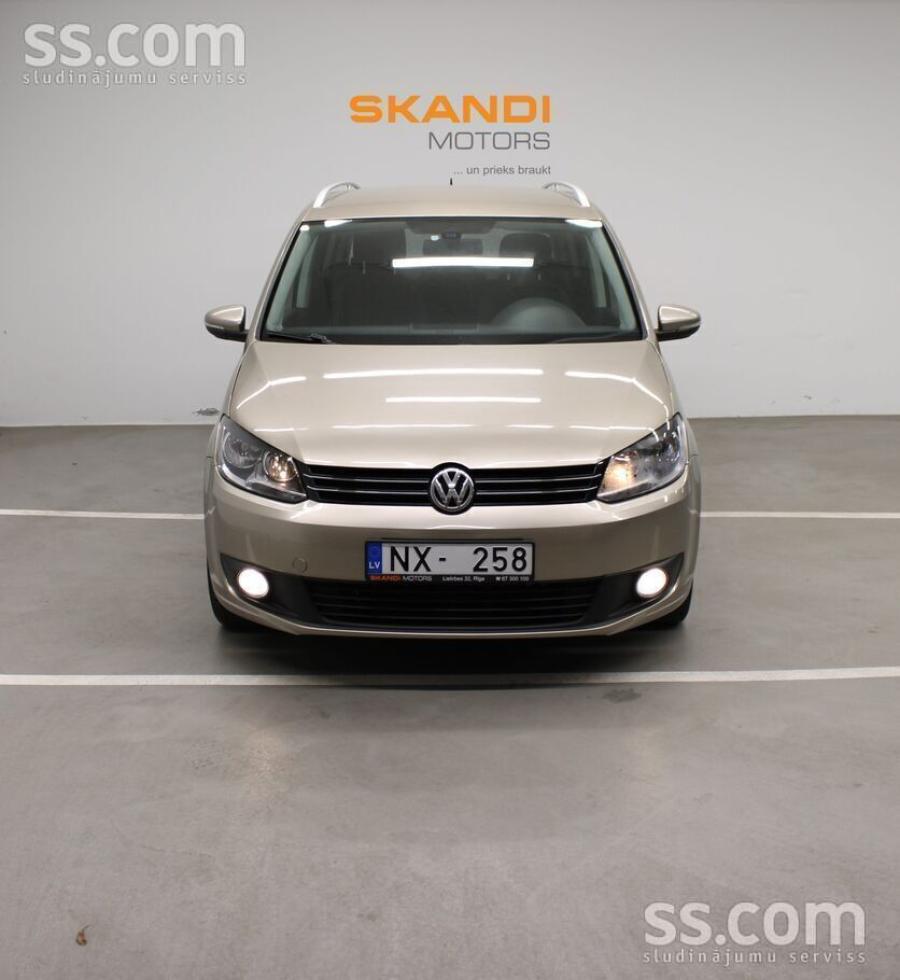 Brūns Volkswagen Touran 2013 Rīga, ar dzinēja tilpumu 1.60 L un nobraukumu 274 tūkst. km par 7290 €, foto 3 vietnē AUTOMOTO.COM.LV
