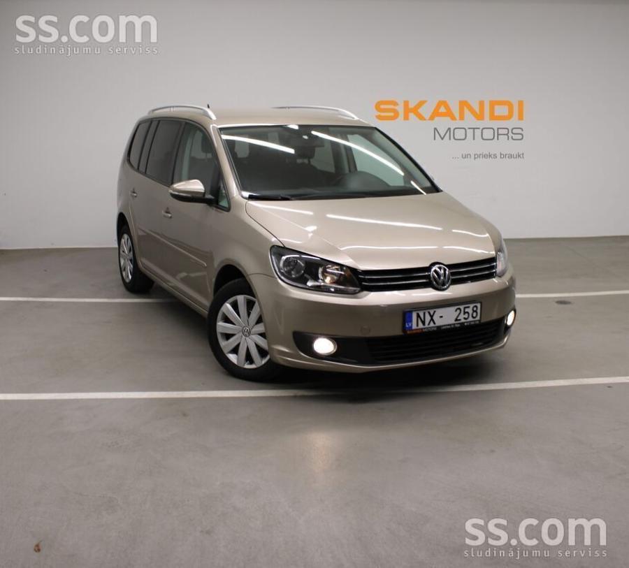 Brūns Volkswagen Touran 2013 Rīga, ar dzinēja tilpumu 1.60 L un nobraukumu 274 tūkst. km par 7290 €, foto 4 vietnē AUTOMOTO.COM.LV