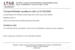 Коричневый Фольксваген Туран 2013 в Валмиера, объемом двигателя 1.60 л и пробегом 295 тыс. км за 5650 €, фото 19 на AUTOMOTO.COM.LV