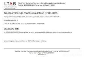 Brūns Volkswagen Touran 2013 Valmiera, ar dzinēja tilpumu 1.60 L un nobraukumu 295 tūkst. km par 5650 €, foto 19 vietnē AUTOMOTO.COM.LV