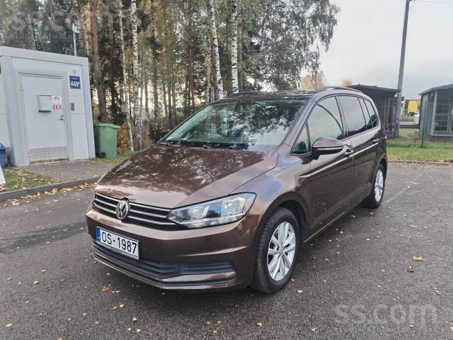 Brūns Volkswagen Touran 2015 Rīga, ar dzinēja tilpumu 1.60 L un nobraukumu 198 tūkst. km par 8950 €, foto 1 vietnē AUTOMOTO.COM.LV