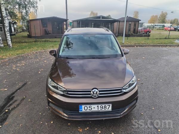 Фольксваген Туран 2015 в Рига на AUTOMOTO.COM.LV Коричневый Фольксваген Туран 2015 в Рига, объемом двигателя 1.60 л и пробегом 198 тыс. км за 8950 €, фото 10 на AUTOMOTO.COM.LV