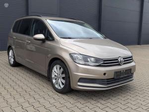 Brown Volkswagen Touran 2016 in Kaunas, with an engine capacity of 1.60 L and mileage of 212 thousand km for 4350 €, photo 14 on AUTOMOTO.COM.LV