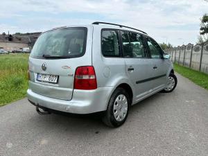 Grey Volkswagen Touran 2003 in Kaunas, with an engine capacity of 1.90 L and mileage of 282 thousand km for 1400 €, photo 5 on AUTOMOTO.COM.LV