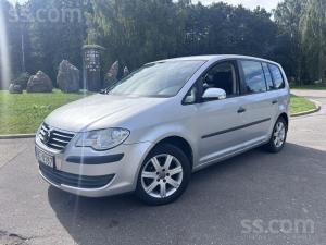 Pelēks Volkswagen Touran 2007 Rīga, ar dzinēja tilpumu 1.90 L un nobraukumu 308 tūkst. km par 1600 €, foto  vietnē AUTOMOTO.COM.LV