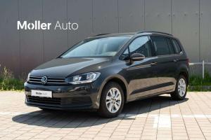 Grey Volkswagen Touran 2021 in Vilnius, with an engine capacity of 2.00 L and mileage of 162 thousand km for 16750 €, photo  on AUTOMOTO.COM.LV