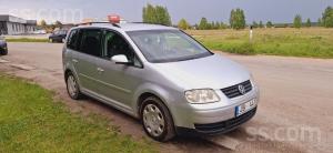 Grey Volkswagen Touran 2003 in Jekabpils, with an engine capacity of 1.90 L and mileage of 303 thousand km for 1400 €, photo 1 on AUTOMOTO.COM.LV