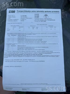 Pelēks Volkswagen Touran 2004 Jelgava, ar dzinēja tilpumu 1.60 L un nobraukumu 207 tūkst. km par 800 €, foto 11 vietnē AUTOMOTO.COM.LV