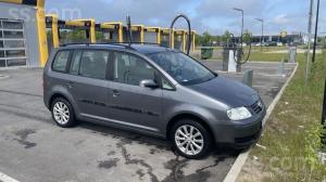 Grey Volkswagen Touran 2004 in Liepaja, with an engine capacity of 1.90 L and mileage of 300 thousand km for 1850 €, photo  on AUTOMOTO.COM.LV