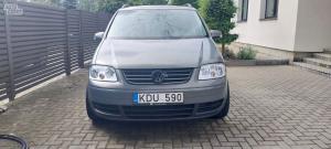 Grey Volkswagen Touran 2004 in Vilnius, with an engine capacity of 1.90 L and mileage of 322 thousand km for 2500 €, photo 10 on AUTOMOTO.COM.LV