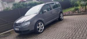Grey Volkswagen Touran 2004 in Vilnius, with an engine capacity of 1.90 L and mileage of 322 thousand km for 2500 €, photo 12 on AUTOMOTO.COM.LV