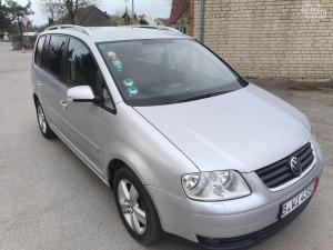 Grey Volkswagen Touran 2005 in Joniskis, with an engine capacity of 1.90 L and mileage of 233 thousand km for 1999 €, photo 10 on AUTOMOTO.COM.LV