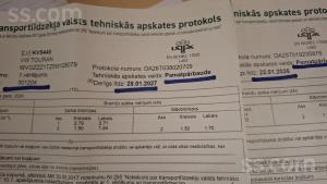 Grey Volkswagen Touran 2005 in Daugavpils, with an engine capacity of 1.90 L and mileage of 305 thousand km for 1500 €, photo 6 on AUTOMOTO.COM.LV