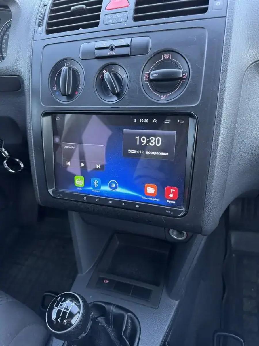 Grey Volkswagen Touran 2005 in Ventspils, with an engine capacity of 1.90 L and mileage of 324 thousand km for 1990 €, photo 14 on AUTOMOTO.COM.LV