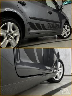 Pelēks Volkswagen Touran 2005 Kauņa, ar dzinēja tilpumu 1.90 L un nobraukumu 323 tūkst. km par 2650 €, foto 18 vietnē AUTOMOTO.COM.LV