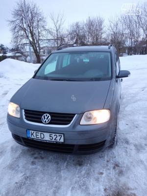 Pelēks Volkswagen Touran 2006 Ukmergė, ar dzinēja tilpumu 1.90 L un nobraukumu 264 tūkst. km par 2250 €, foto 9 vietnē AUTOMOTO.COM.LV