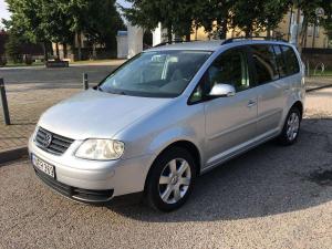 Grey Volkswagen Touran 2006 in Raseiniai, with an engine capacity of 1.97 L and mileage of 190 thousand km for 2650 €, photo  on AUTOMOTO.COM.LV