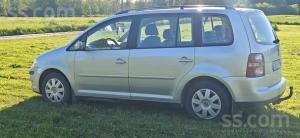 Grey Volkswagen Touran 2008 in Ogre, with an engine capacity of 1.60 L and mileage of 0 thousand km for 3700 €, photo 7 on AUTOMOTO.COM.LV