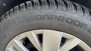 Grey Volkswagen Touran 2008 in Kaunas, with an engine capacity of 1.90 L and mileage of 332 thousand km for 2580 €, photo 16 on AUTOMOTO.COM.LV