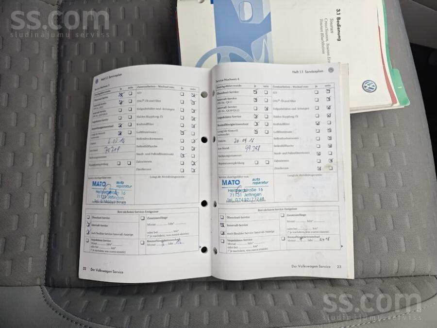 Pelēks Volkswagen Touran 2009 Rīga, ar dzinēja tilpumu 1.60 L un nobraukumu 195 tūkst. km par 4950 €, foto 16 vietnē AUTOMOTO.COM.LV