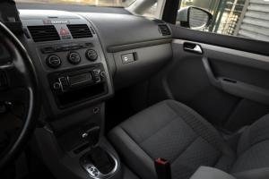 Grey Volkswagen Touran 2010 in Riga, with an engine capacity of 2.00 L and mileage of 232 thousand km for 3600 €, photo 12 on AUTOMOTO.COM.LV