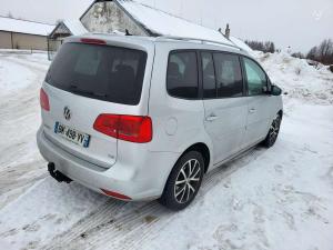 Pelēks Volkswagen Touran 2011 Tauragė, ar dzinēja tilpumu 1.60 L un nobraukumu 368 tūkst. km par 3400 €, foto 5 vietnē AUTOMOTO.COM.LV