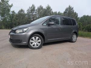 Grey Volkswagen Touran 2011 in Riga, with an engine capacity of 1.40 L and mileage of 194 thousand km for 5700 €, photo 8 on AUTOMOTO.COM.LV
