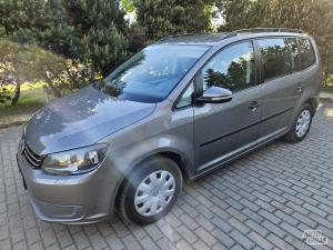 Pelēks Volkswagen Touran 2011 Mažeikiai, ar dzinēja tilpumu 1.40 L un nobraukumu 224 tūkst. km par 4990 €, foto  vietnē AUTOMOTO.COM.LV