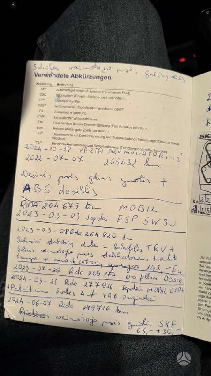 Серый Фольксваген Туран 2011 в Вильнюс, объемом двигателя 1.60 л и пробегом 310 тыс. км за 4250 €, фото 20 на AUTOMOTO.COM.LV
