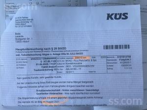 Серый Фольксваген Туран 2011 в Екабпилс, объемом двигателя 2.00 л и пробегом 291 тыс. км за 6700 €, фото 21 на AUTOMOTO.COM.LV