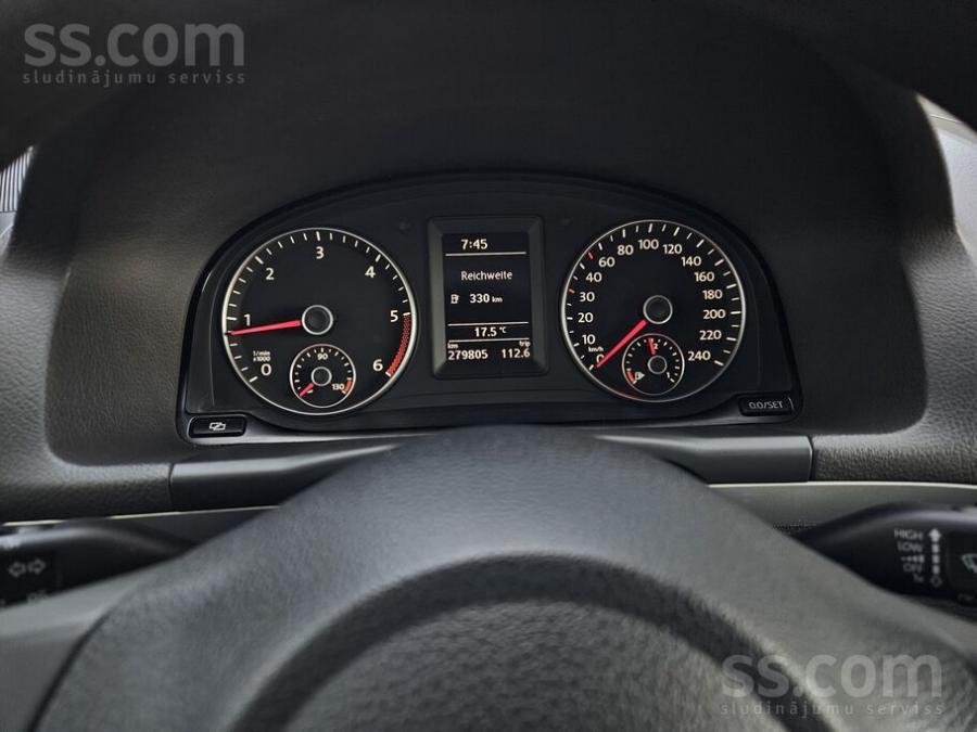 Grey Volkswagen Touran 2011 in Jekabpils, with an engine capacity of 1.60 L and mileage of 280 thousand km for 6490 €, photo 31 on AUTOMOTO.COM.LV