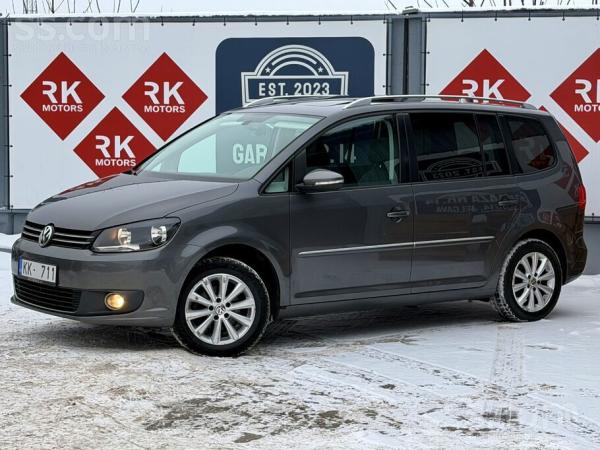 Grey Volkswagen Touran 2012 in Jelgava, with an engine capacity of 1.60 L and mileage of 318 thousand km for 5990 €, photo 6 on AUTOMOTO.COM.LV
