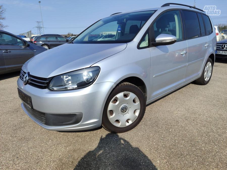 Grey Volkswagen Touran 2012 in Marijampole, with an engine capacity of 1.40 L and mileage of 195 thousand km for 5450 €, photo 1 on AUTOMOTO.COM.LV