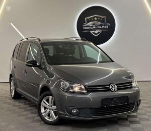 Grey Volkswagen Touran 2012 in Marijampole, with an engine capacity of 1.60 L and mileage of 201 thousand km for 6450 €, photo  on AUTOMOTO.COM.LV