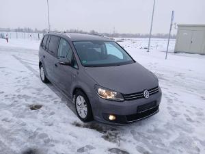 Grey Volkswagen Touran 2013 in Marijampole, with an engine capacity of 1.39 L and mileage of 156 thousand km for 4350 €, photo 8 on AUTOMOTO.COM.LV