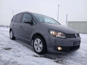 Grey Volkswagen Touran 2013 in Marijampole, with an engine capacity of 1.39 L and mileage of 156 thousand km for 4350 €, photo 9 on AUTOMOTO.COM.LV