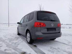 Grey Volkswagen Touran 2013 in Marijampole, with an engine capacity of 1.39 L and mileage of 156 thousand km for 4350 €, photo 12 on AUTOMOTO.COM.LV
