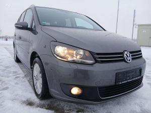 Grey Volkswagen Touran 2013 in Marijampole, with an engine capacity of 1.39 L and mileage of 156 thousand km for 4350 €, photo 15 on AUTOMOTO.COM.LV
