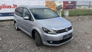 Grey Volkswagen Touran 2013 in Marijampole, with an engine capacity of 1.60 L and mileage of 137 thousand km for 8190 €, photo 7 on AUTOMOTO.COM.LV