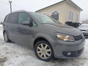 Pelēks Volkswagen Touran 2014 Viļņa, ar dzinēja tilpumu 1.60 L un nobraukumu 246 tūkst. km par 6650 €, foto  vietnē AUTOMOTO.COM.LV