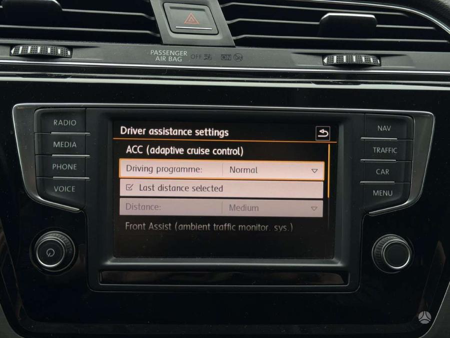 Серый Фольксваген Туран 2016 в Утена, объемом двигателя 1.97 л и пробегом 226 тыс. км за 9650 €, фото 26 на AUTOMOTO.COM.LV
