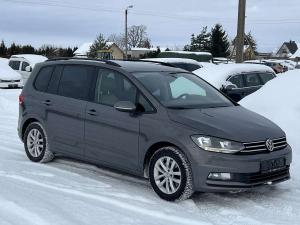 Pelēks Volkswagen Touran 2016 Kėdainiai, ar dzinēja tilpumu 1.60 L un nobraukumu 240 tūkst. km par 8999 €, foto  vietnē AUTOMOTO.COM.LV