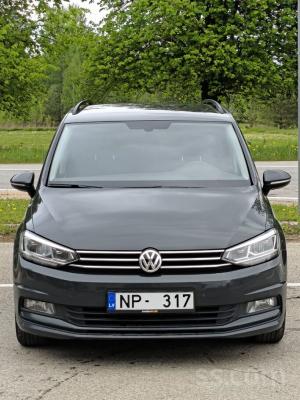 Pelēks Volkswagen Touran 2016 Ogre, ar dzinēja tilpumu 2.00 L un nobraukumu 328 tūkst. km par 9770 €, foto 3 vietnē AUTOMOTO.COM.LV