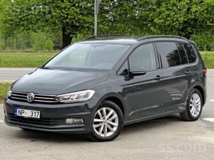Pelēks Volkswagen Touran 2016 Ogre, ar dzinēja tilpumu 2.00 L un nobraukumu 328 tūkst. km par 9770 €, foto 4 vietnē AUTOMOTO.COM.LV
