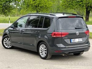 Pelēks Volkswagen Touran 2016 Ogre, ar dzinēja tilpumu 2.00 L un nobraukumu 328 tūkst. km par 9770 €, foto 7 vietnē AUTOMOTO.COM.LV