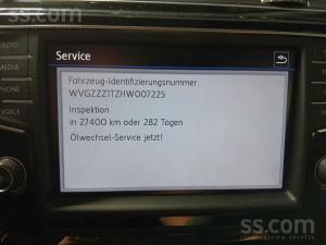 Pelēks Volkswagen Touran 2016 Tukums, ar dzinēja tilpumu 2.00 L un nobraukumu 209 tūkst. km par 12990 €, foto 8 vietnē AUTOMOTO.COM.LV