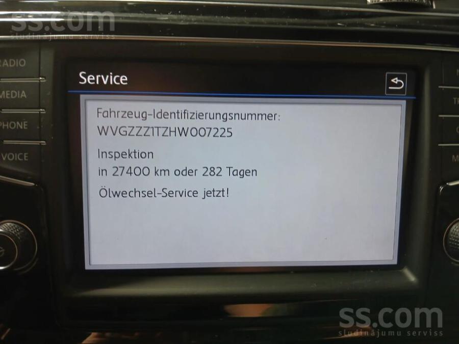 Pelēks Volkswagen Touran 2016 Tukums, ar dzinēja tilpumu 2.00 L un nobraukumu 209 tūkst. km par 12990 €, foto 8 vietnē AUTOMOTO.COM.LV